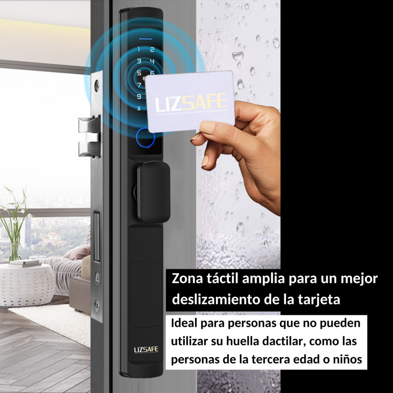 LS -Slim cerradura inteligente | Waterproof | Wifi TUYA